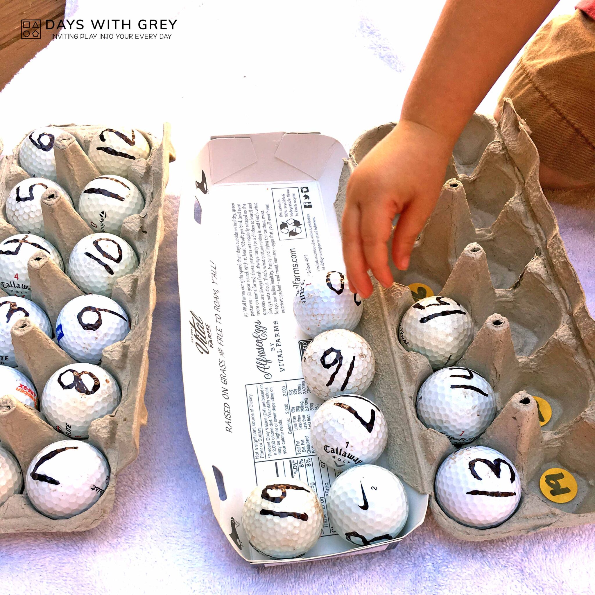 The Very Hungry Caterpillar Count Up - Days With Grey