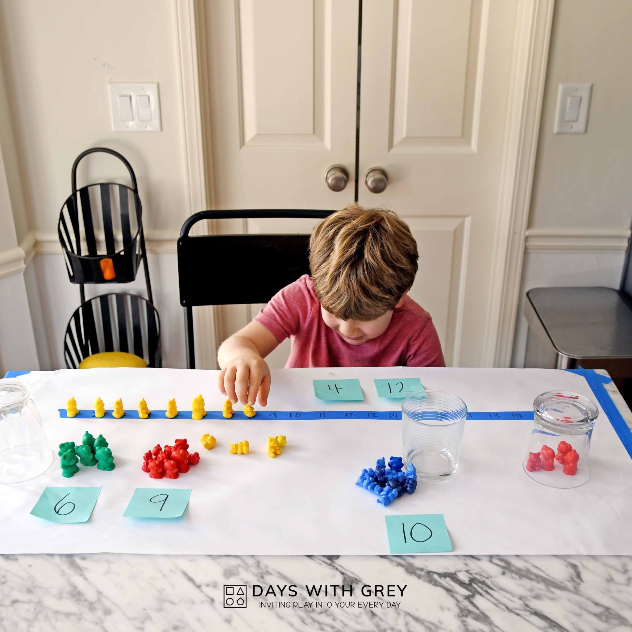 27 Play-Based Counting Activities - Days With Grey