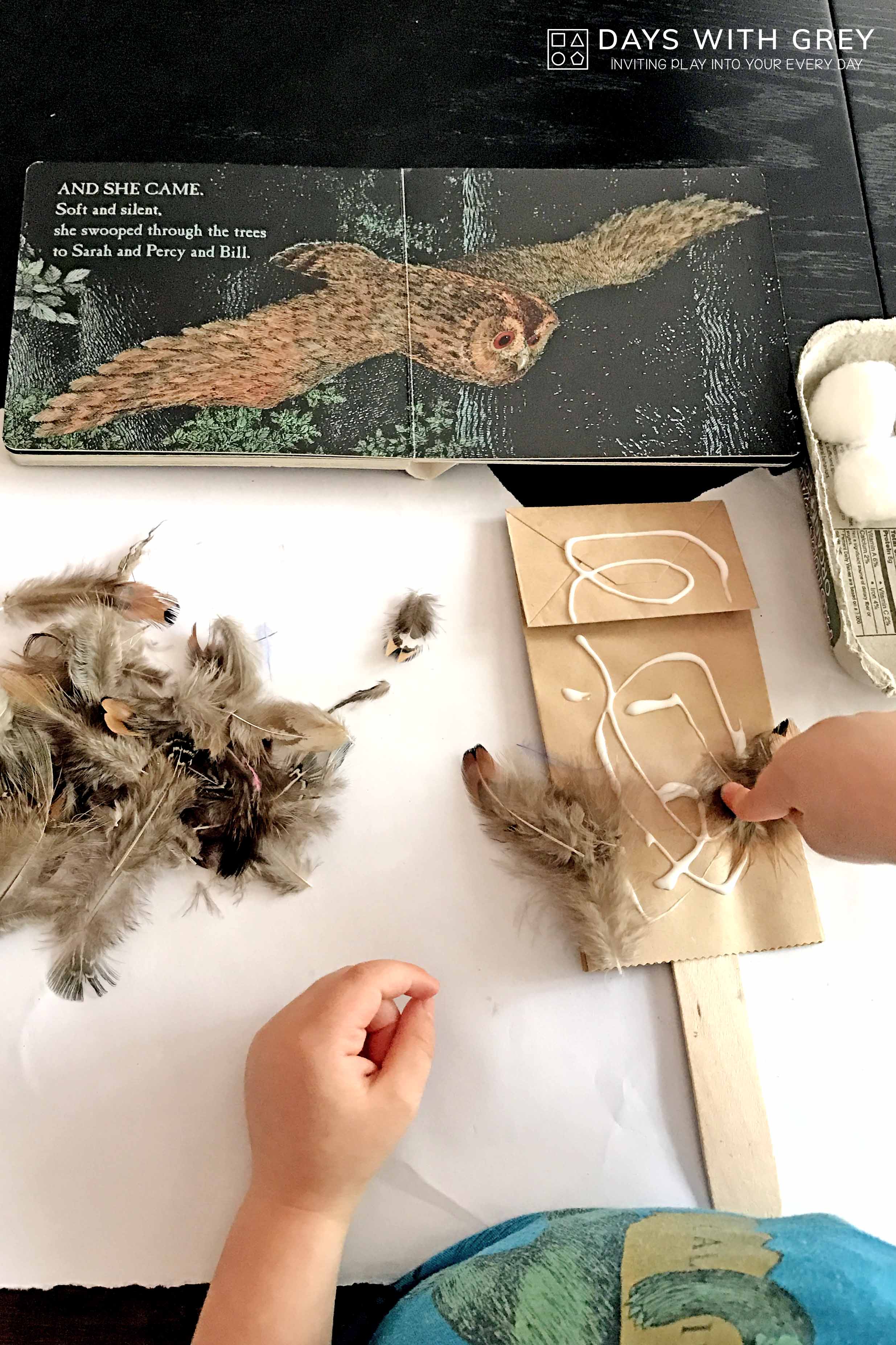 Owl Babies Activity Book Retell - Days With Grey