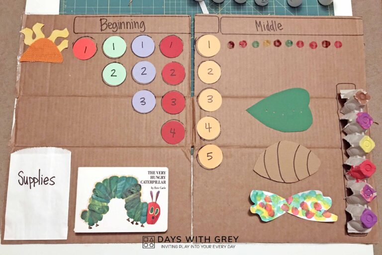 The Very Hungry Caterpillar Activity! - Days With Grey