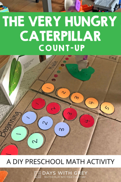 The Very Hungry Caterpillar Count Up - Days With Grey