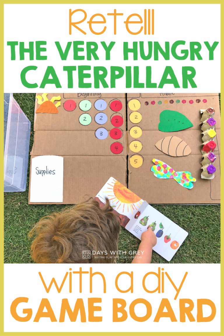 The Very Hungry Caterpillar Activity! - Days With Grey