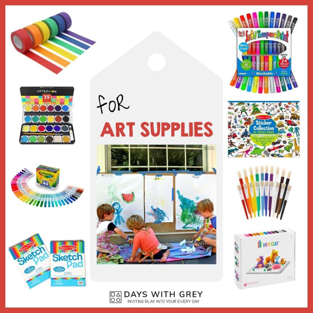 20+ Art Supplies for Kids - Days With Grey