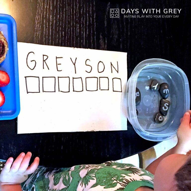 Letter Park an Activity for Letter Recognition - Days With Grey