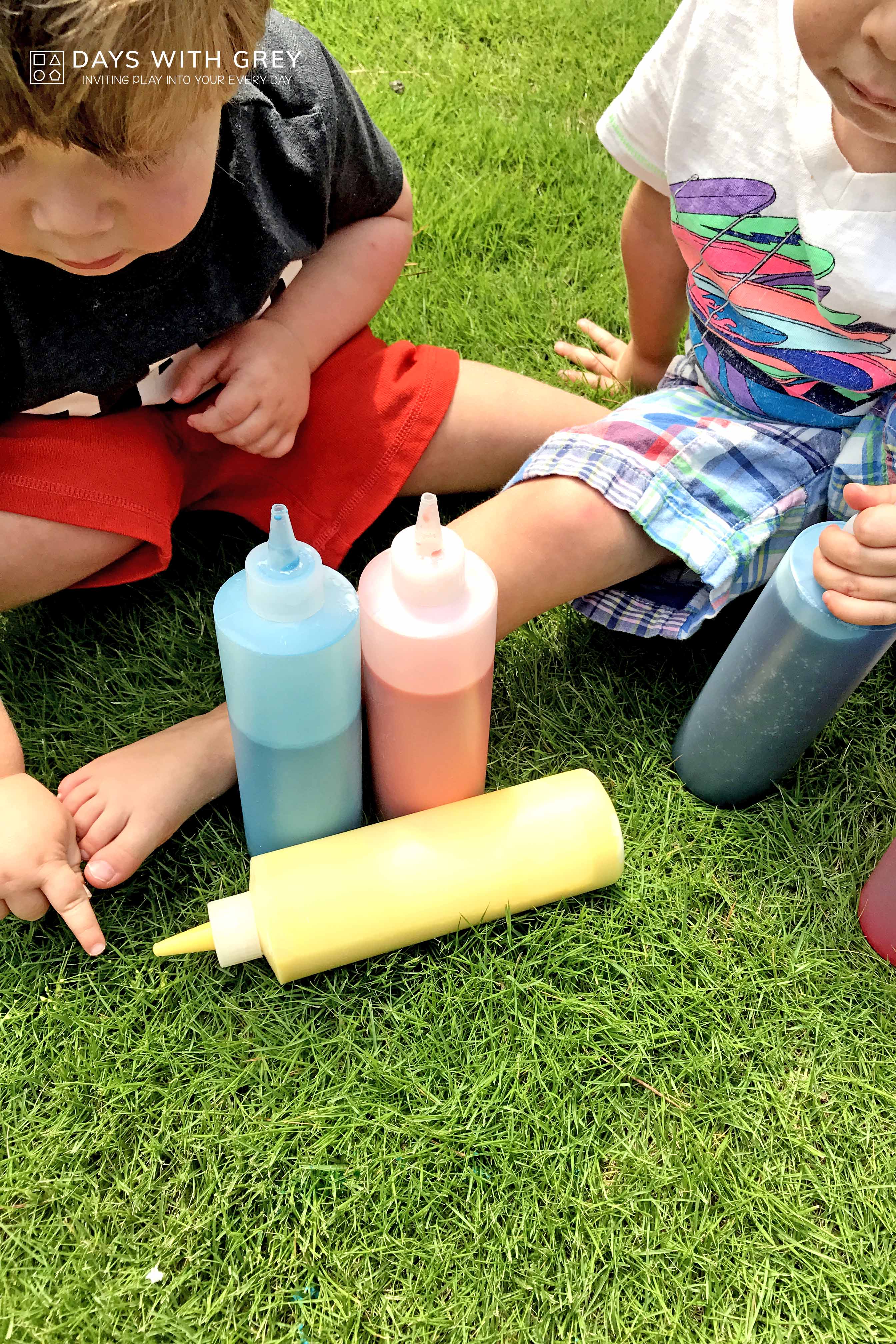 Magic Chalk Painting - Days With Grey