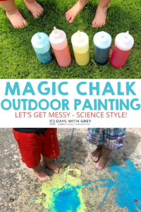 Magic Chalk Painting - Days With Grey