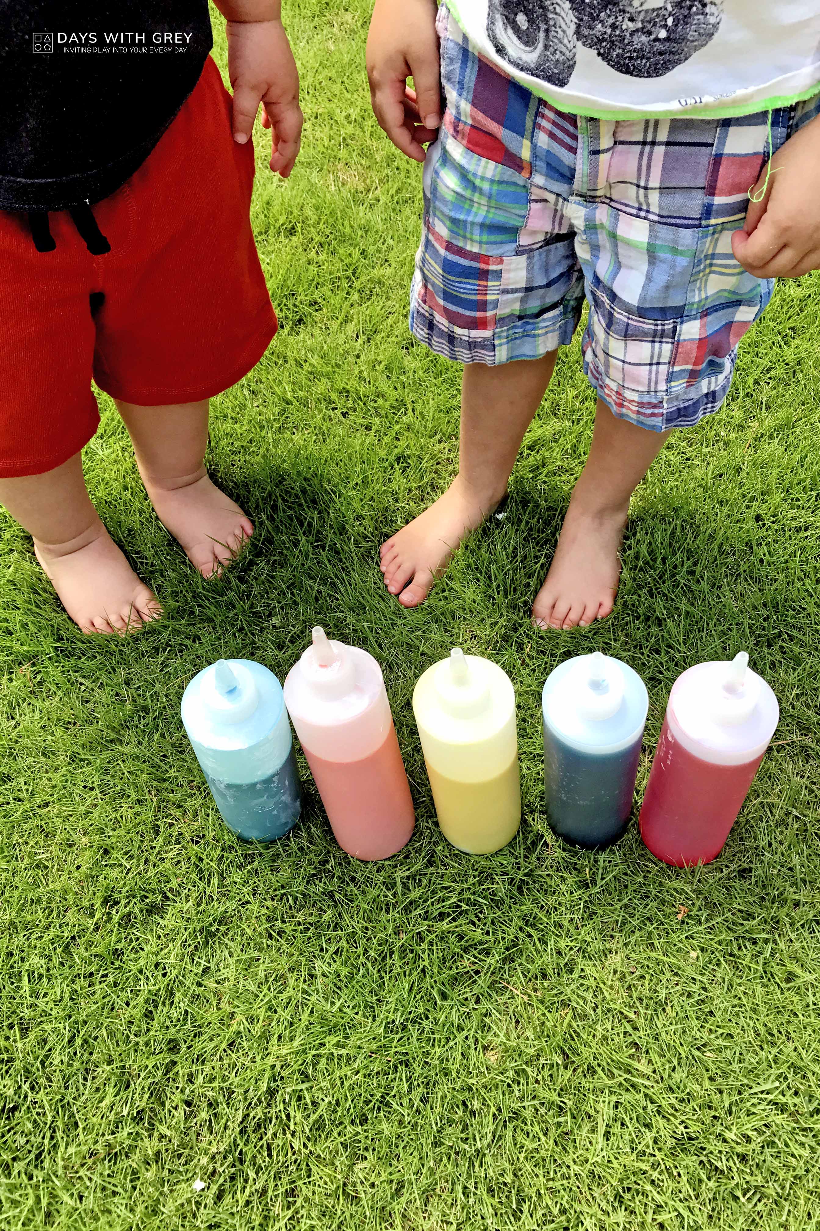 Magic Chalk Painting - Days With Grey