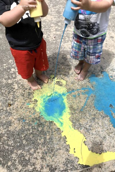 Magic Chalk Painting - Days With Grey