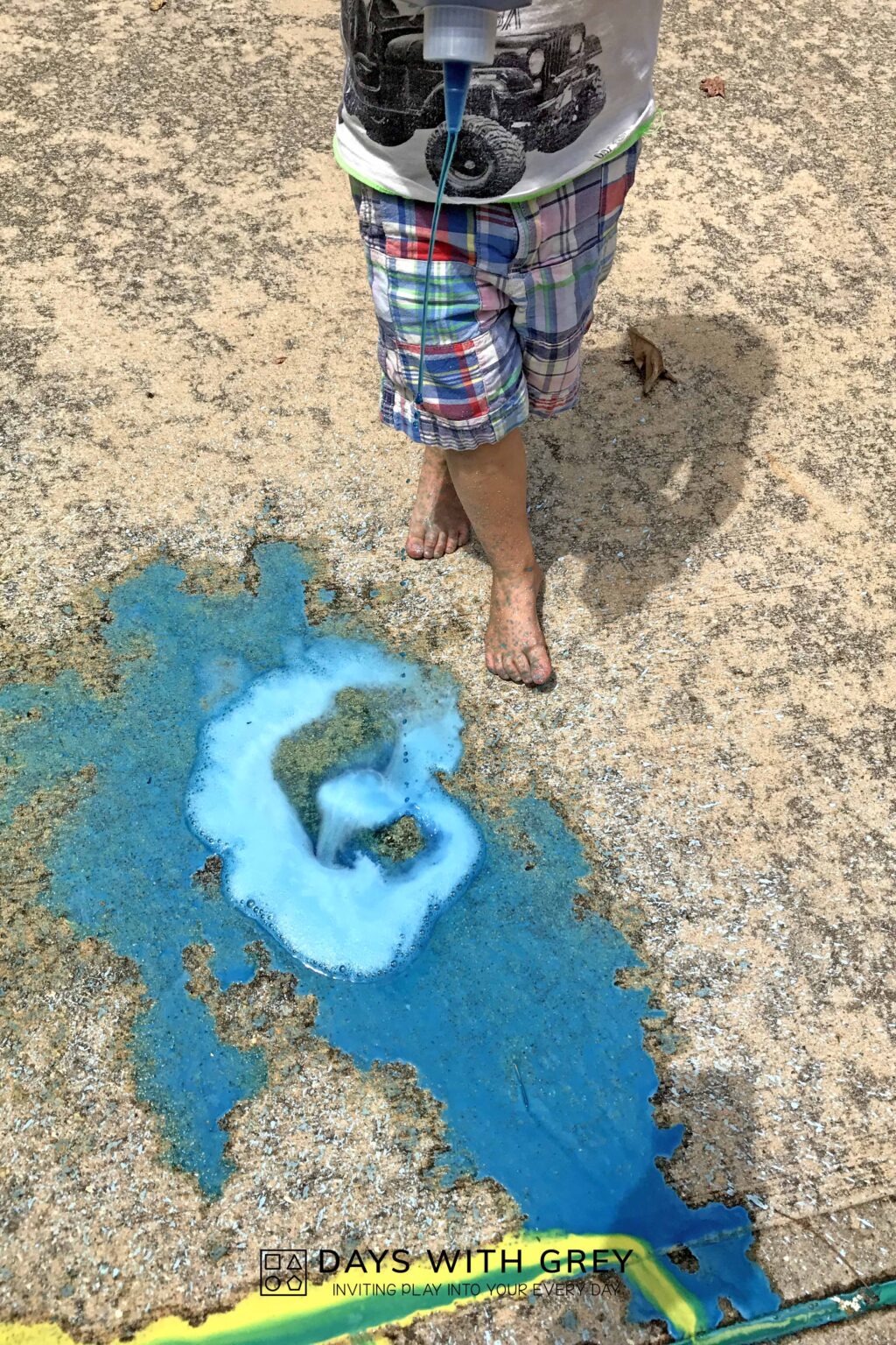 Magic Chalk Painting - Days With Grey