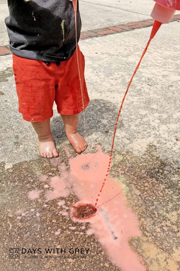 Magic Chalk Painting - Days With Grey