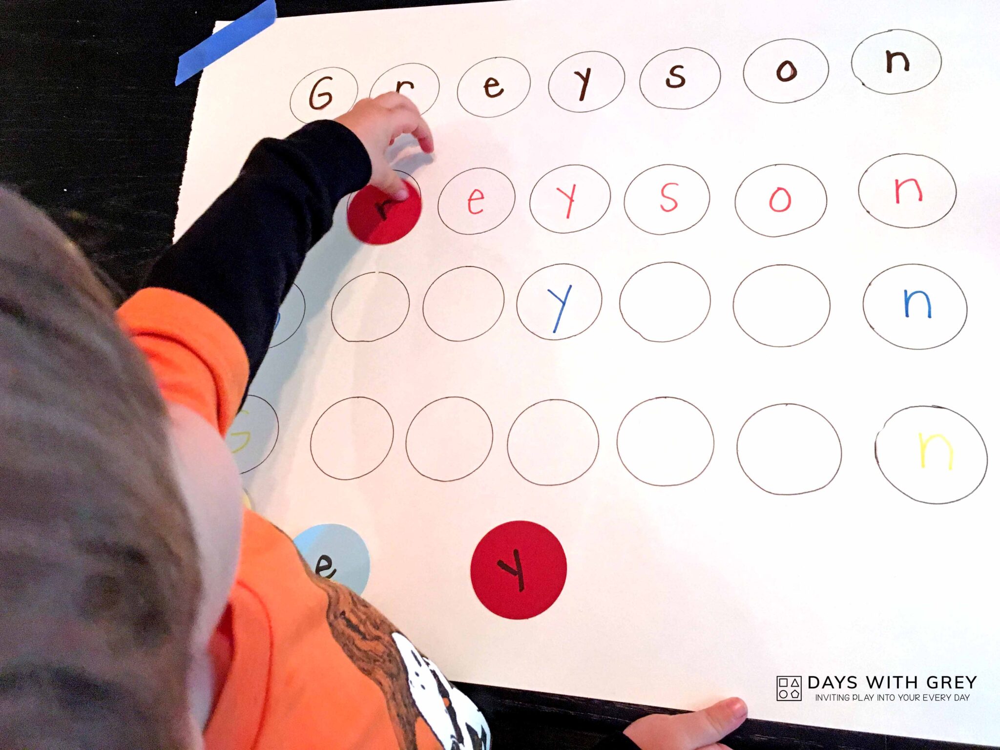 Build Your Name - Days With Grey