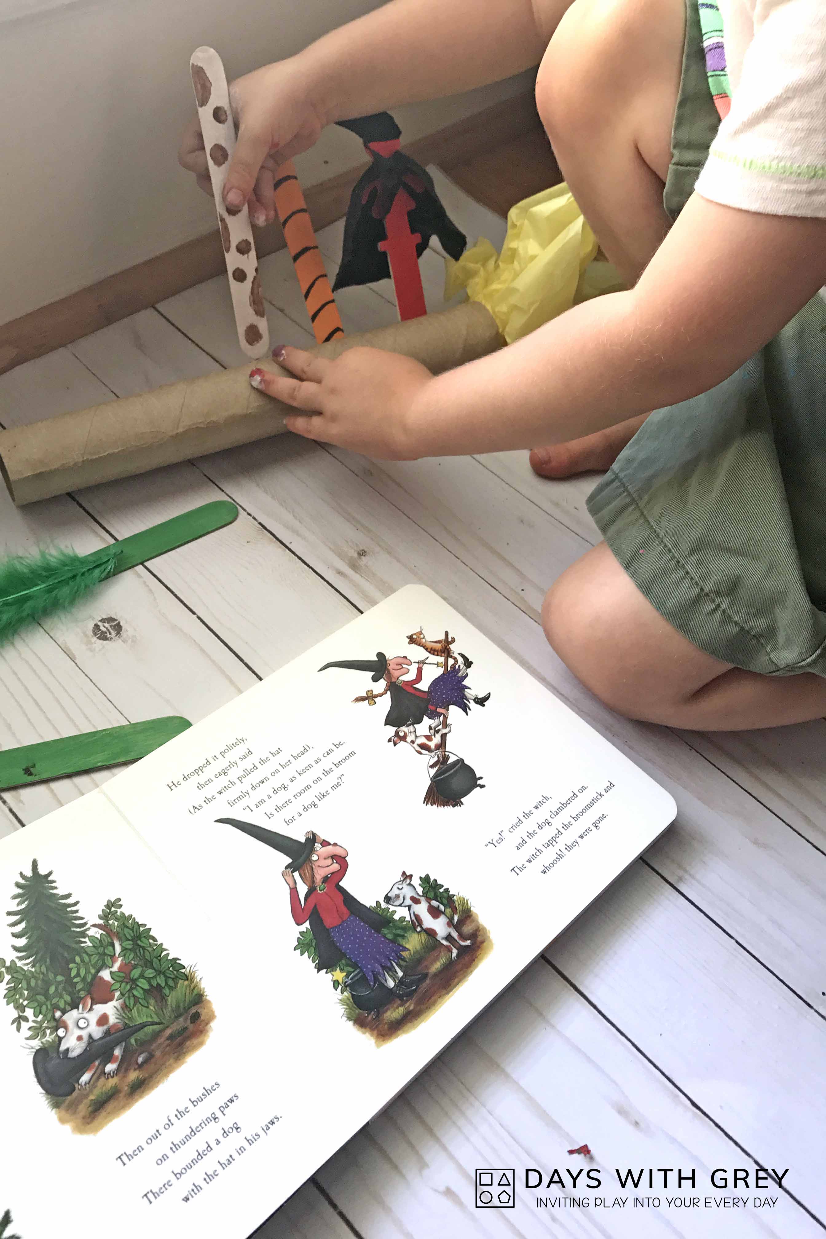 Room On The Broom Activity - Days With Grey