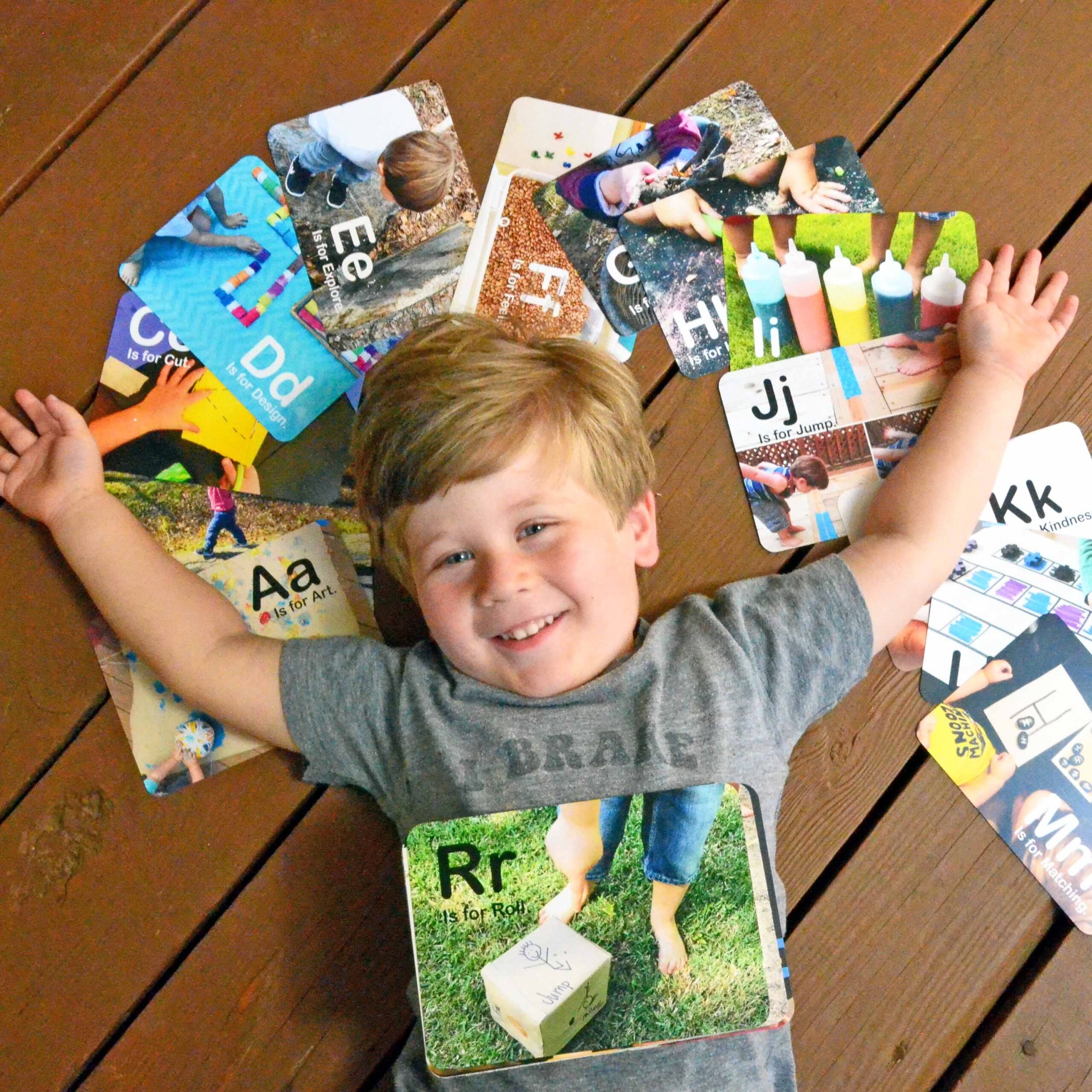 26 Alphabet Activity Cards - Days With Grey