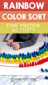 Rainbow Color Sorting - Days With Grey
