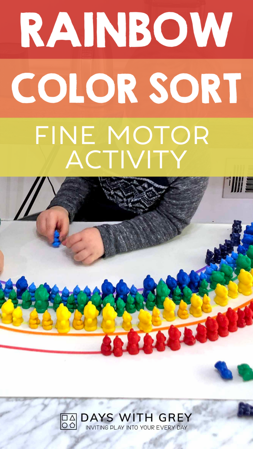 Rainbow Color Sorting - Days With Grey