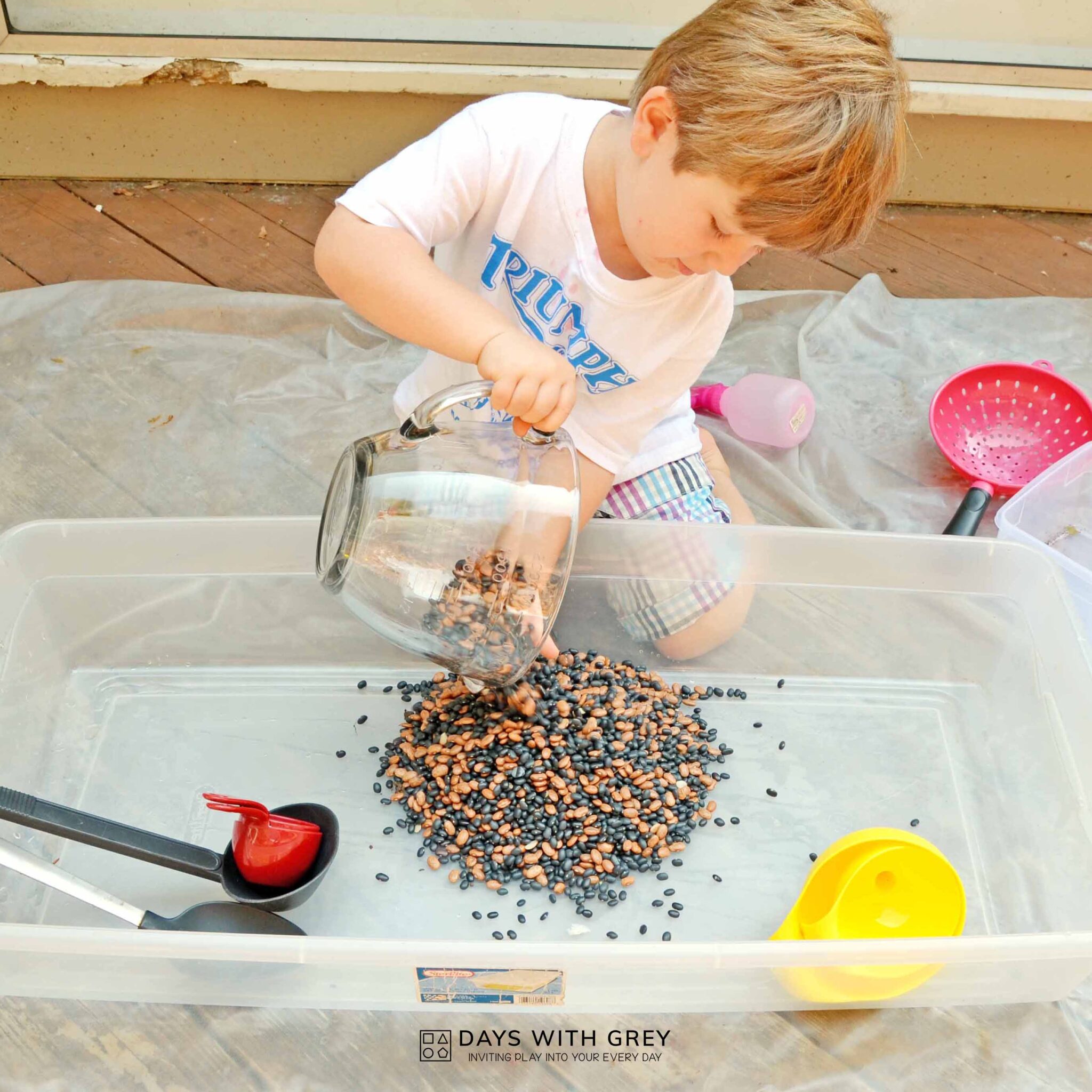 Sand Sensory Activities for Kids - Days With Grey