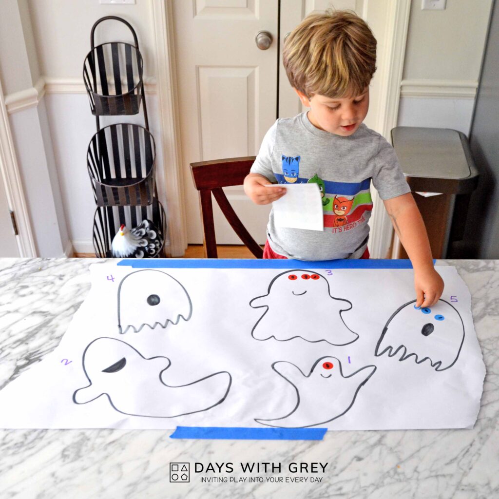 Googly Eye Counting Activity - Days With Grey