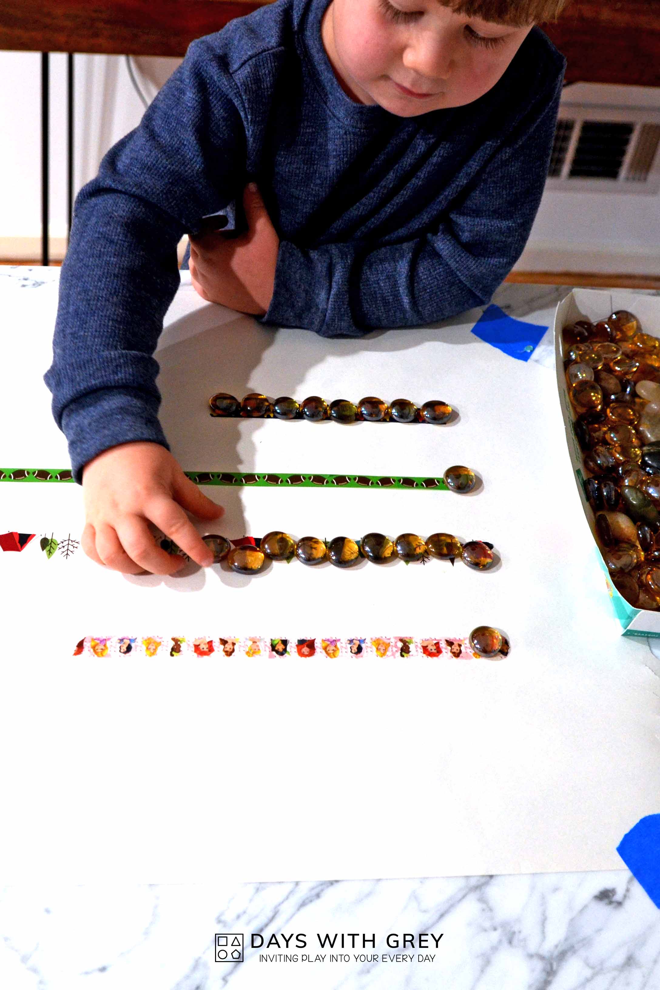 Measurement with Washi Tape - Days With Grey