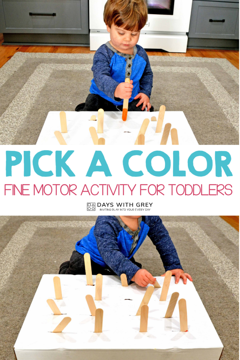 Toddler Color Pick - Days With Grey