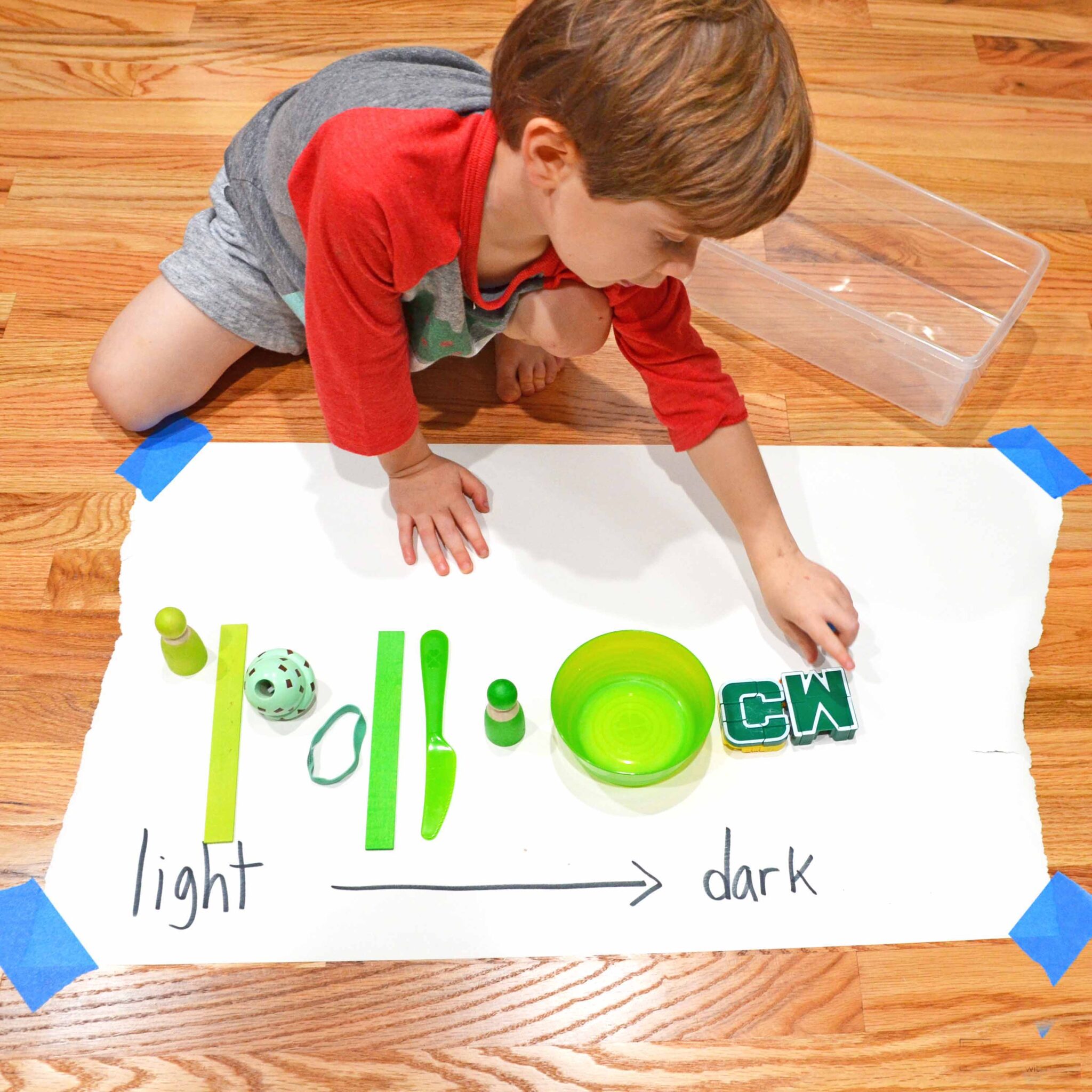 One Rainbow Color Activity, Five Ways to Play - Days With Grey