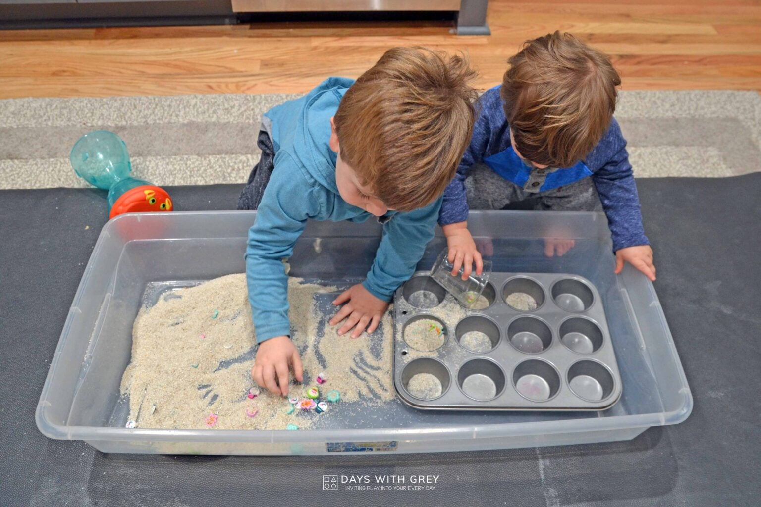 Sand Sensory Play - Days With Grey