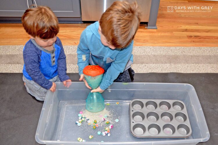 Sand Sensory Play - Days With Grey