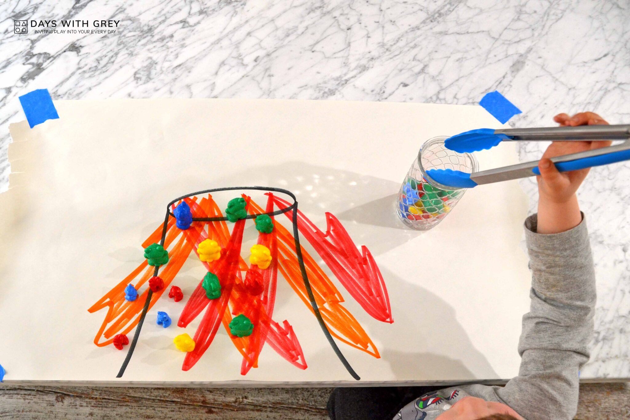 Fine Motor Activity; Bear Rescue - Days With Grey