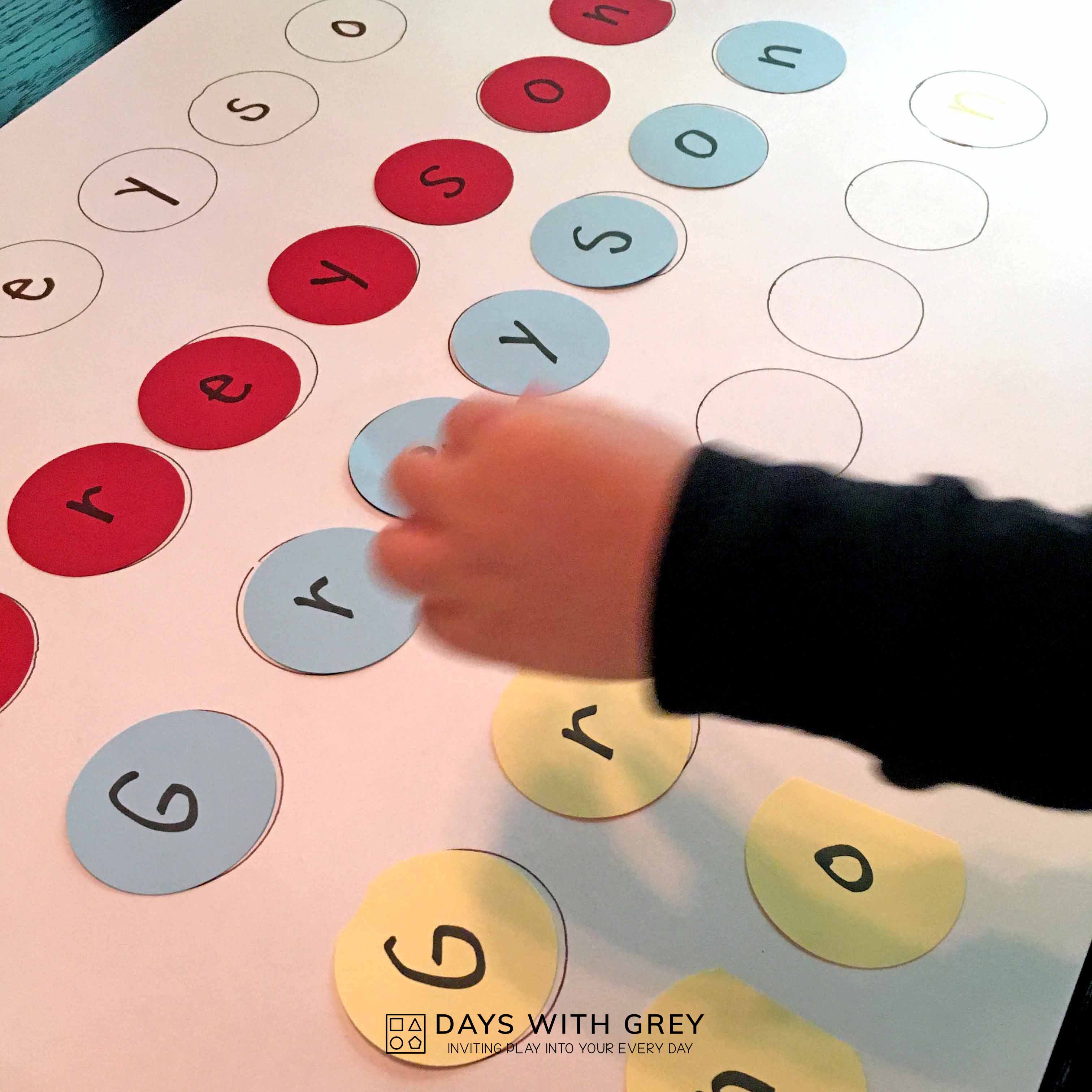 15 FUN Name Activities for Preschoolers - Days With Grey