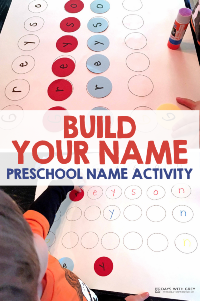 Build Your Name - Days With Grey