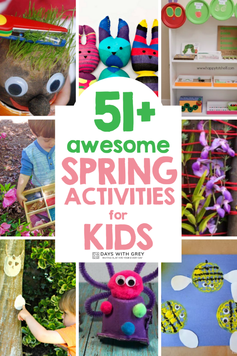 51 Spring Activities for Kids - Days With Grey