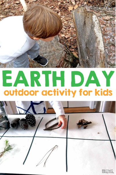Earth Day Activity for Kids Using the Outdoors - Days With Grey