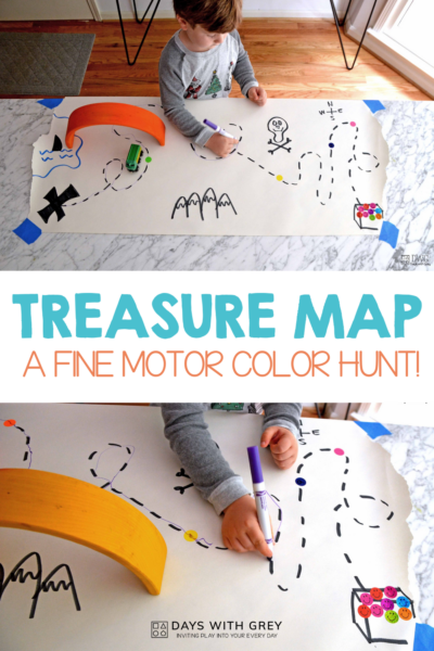 Treasure Map Color Hunt - Days With Grey