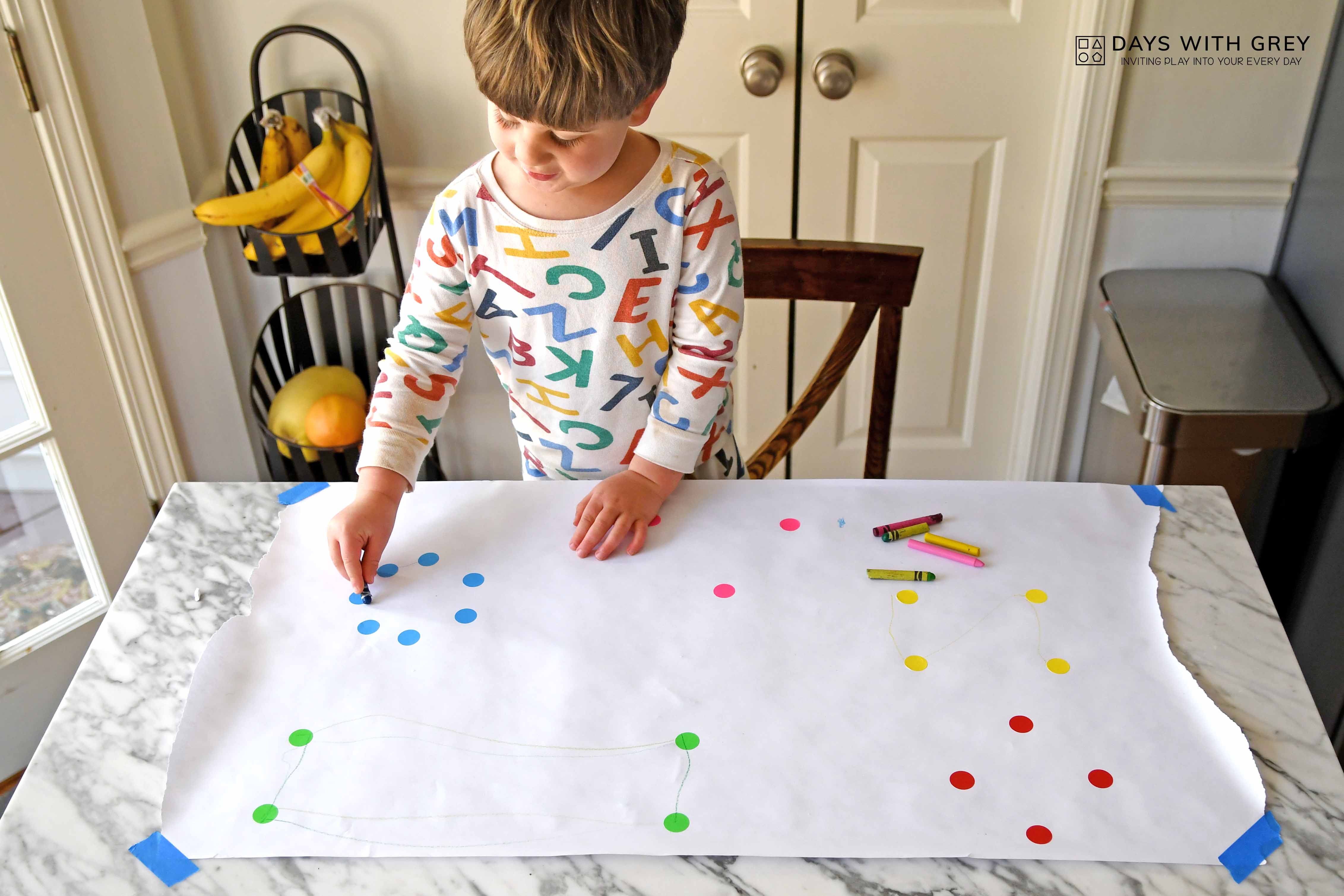 Mystery Shapes; a Fine Motor Activity - Days With Grey