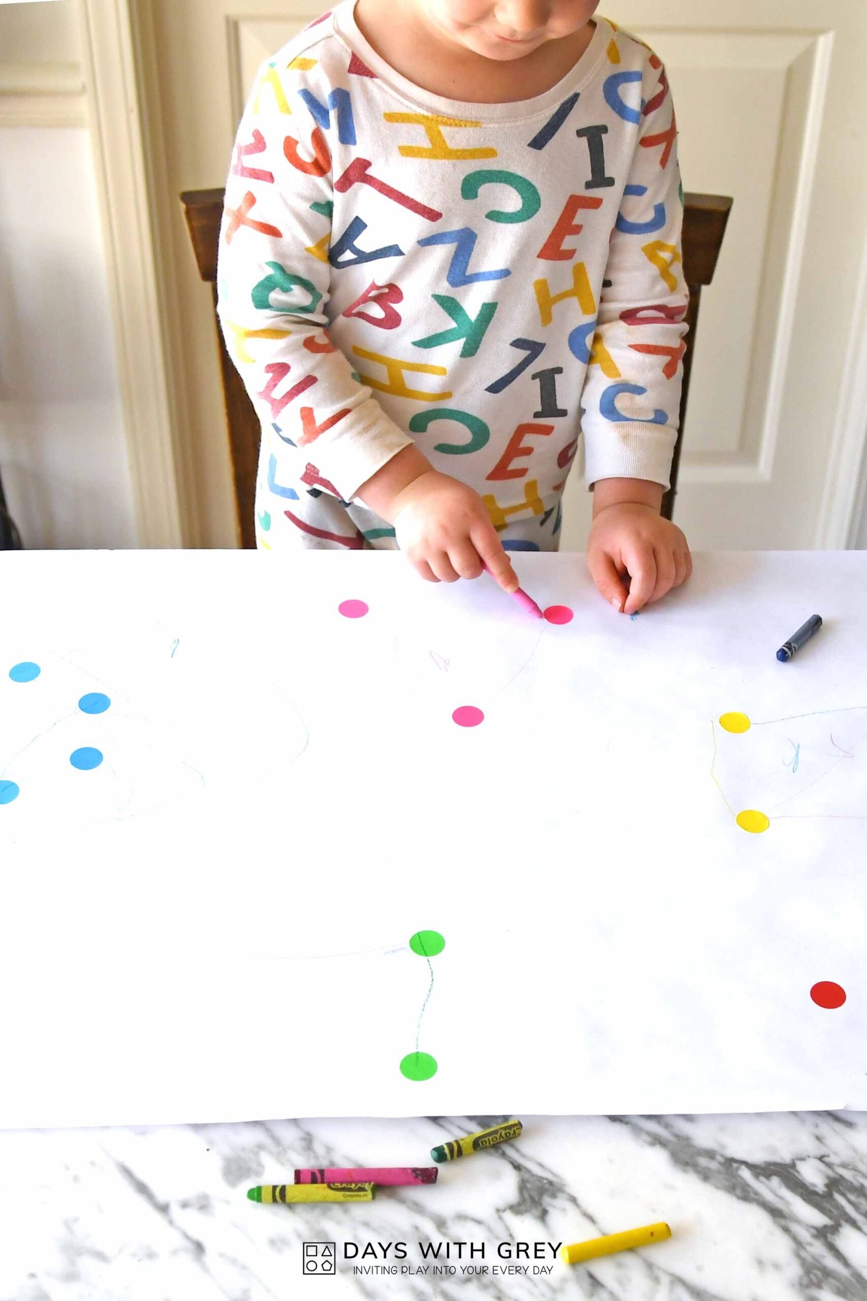 Mystery Shapes; a Fine Motor Activity - Days With Grey