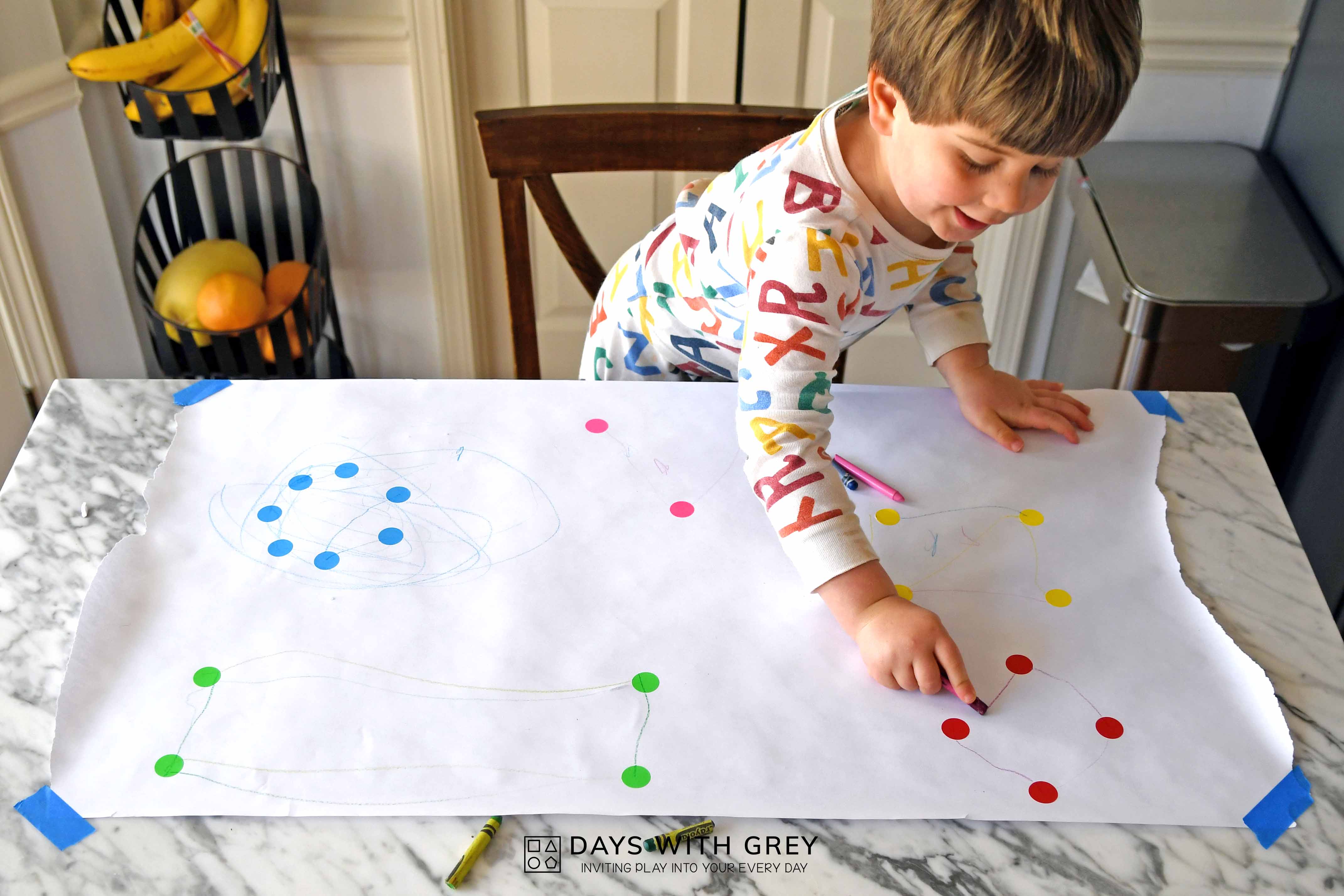 Mystery Shapes: a Fine Motor Activity - Days With Grey
