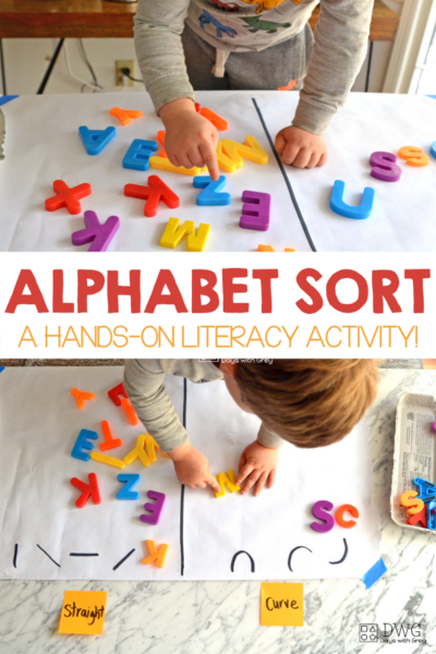 Alphabet Sorting Activity - Days With Grey