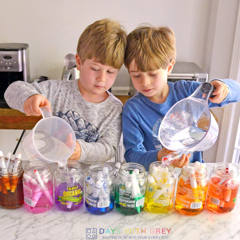 15 Brilliant Color Activities - Days With Grey