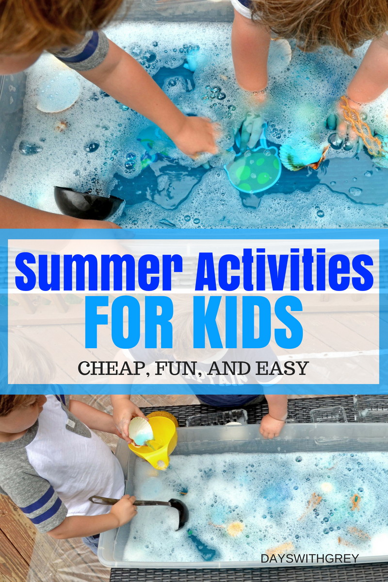Cheap Summer Activities For Kids Days With Grey Cheap Summer Activities For Kids Days With Grey