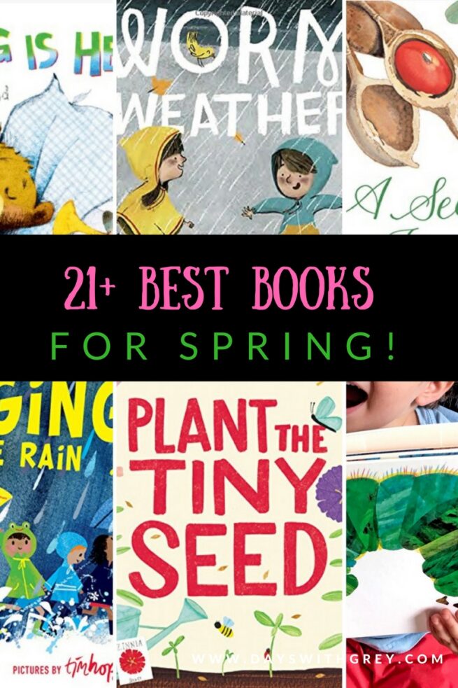 Spring Books for Preschoolers - Days With Grey