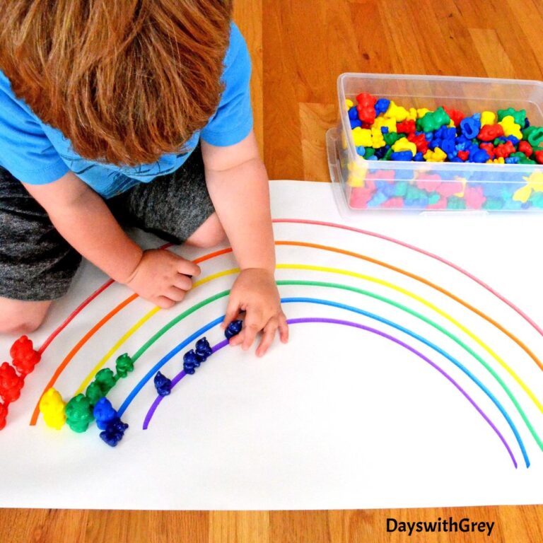 Rainbow Color Sorting - Days With Grey