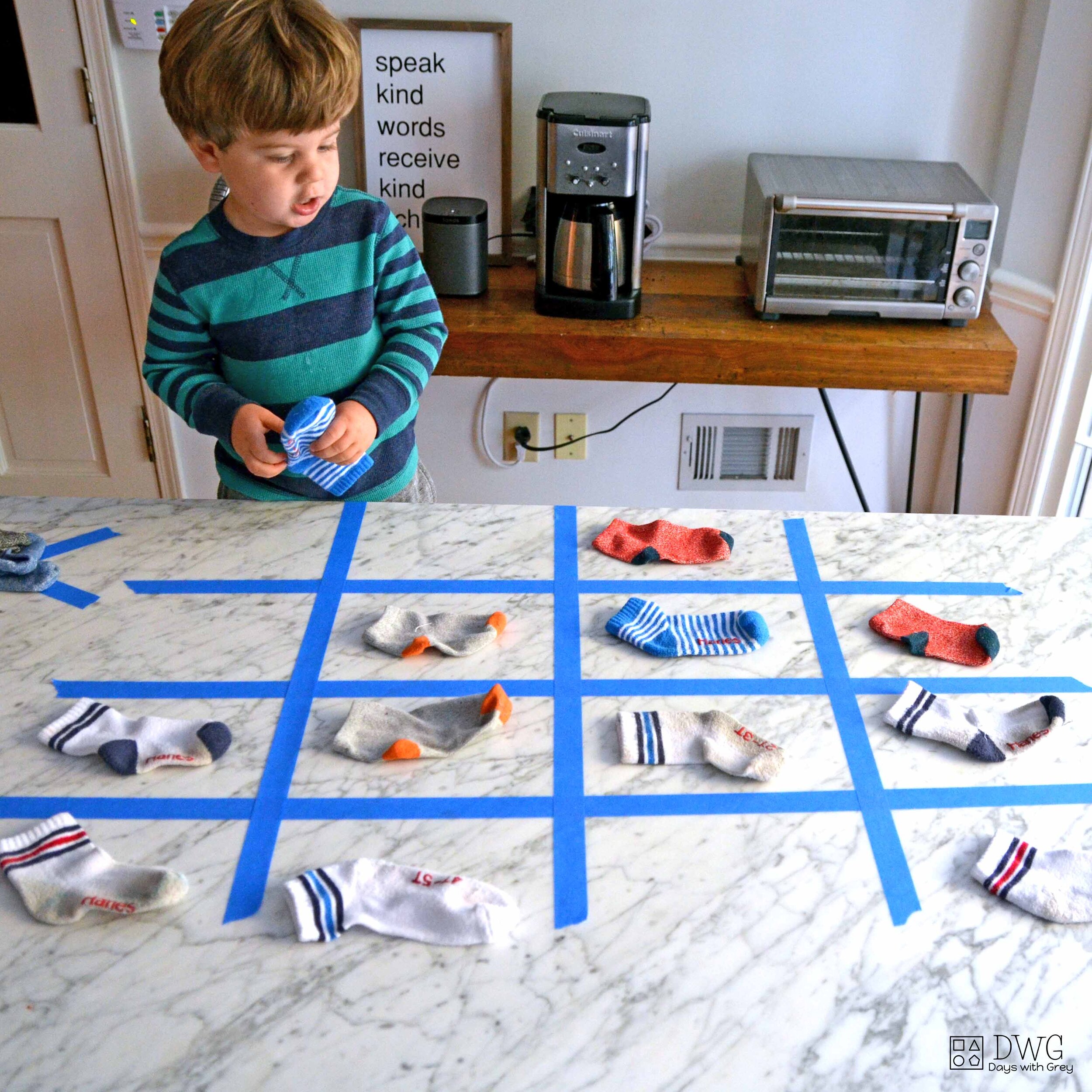 A Toddler Matching Game With Socks Days With Grey A Toddler Matching Game With Socks Days With Grey