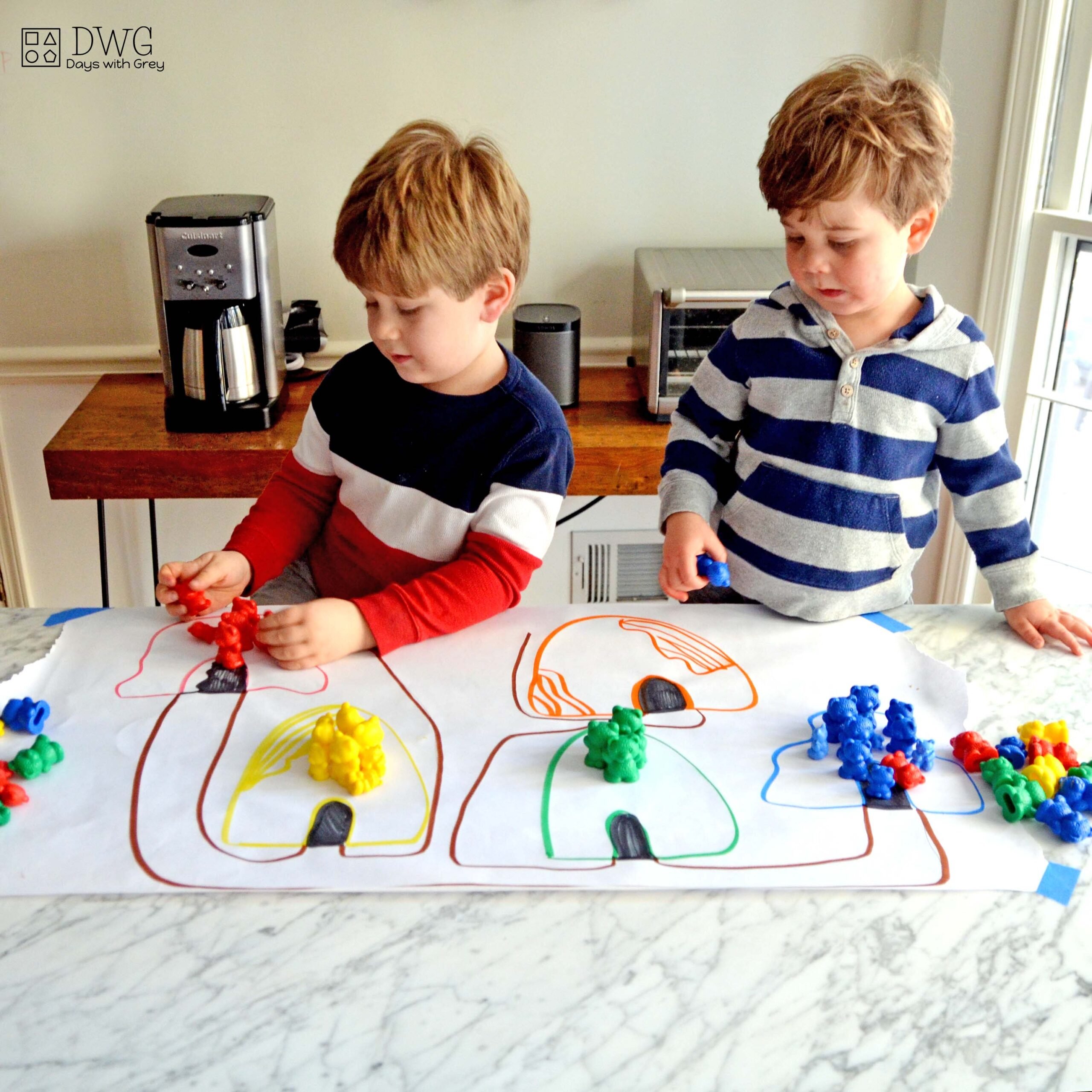 Bear Caves Color Sort - Days With Grey