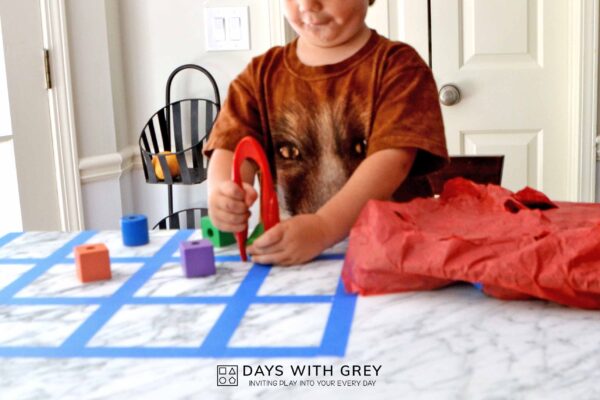 Shape Dig: a Hands-On Shape Activity - Days With Grey