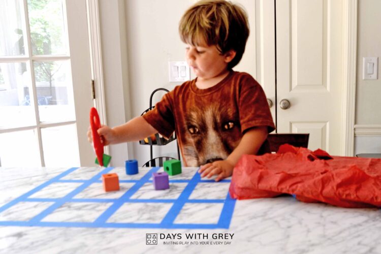 Shape Dig: a Hands-On Shape Activity - Days With Grey