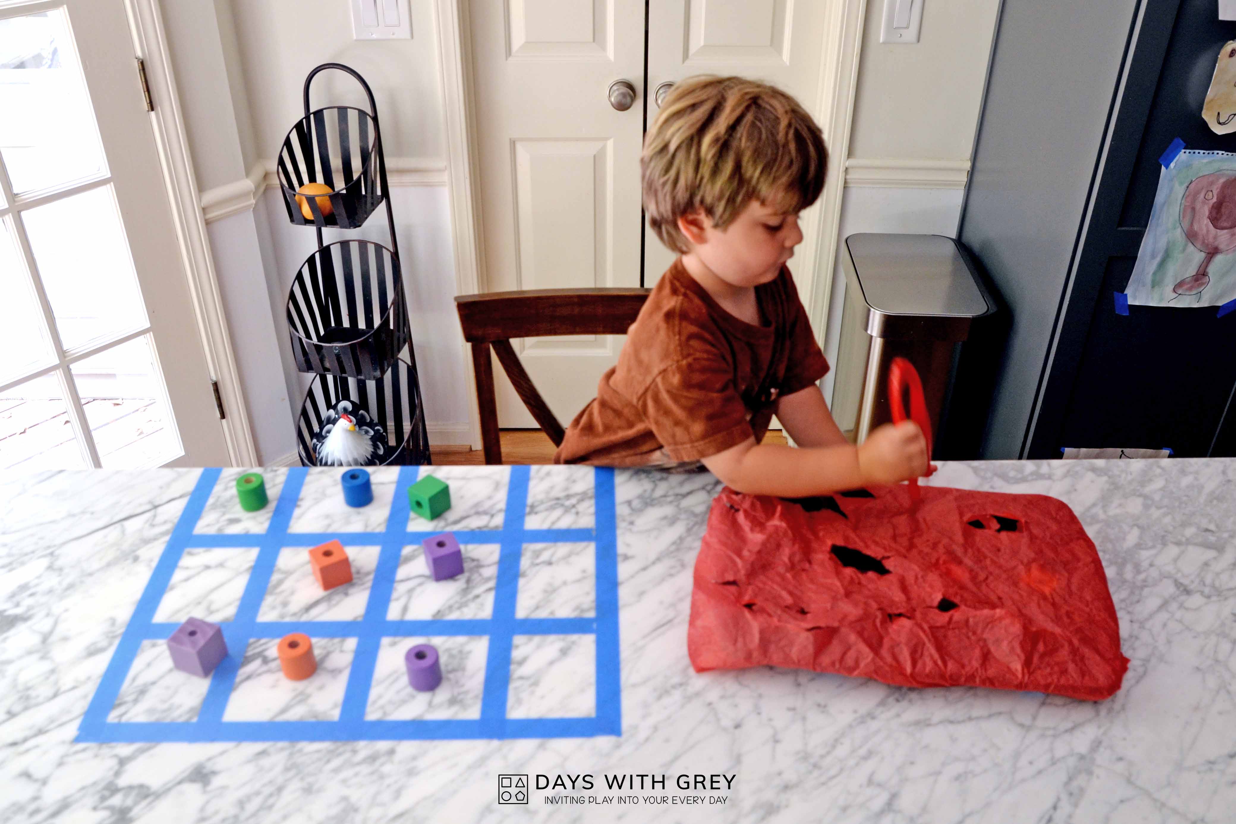 Shape Dig: a Hands-On Shape Activity - Days With Grey