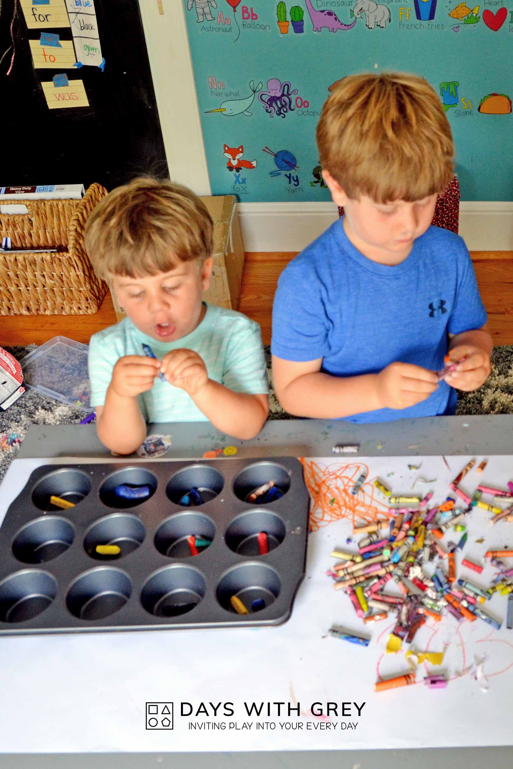 Let's Make DIY Crayons! - Days With Grey