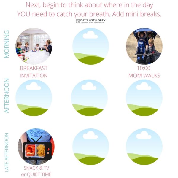 How to Make a Daily Schedule with Kids - Days With Grey