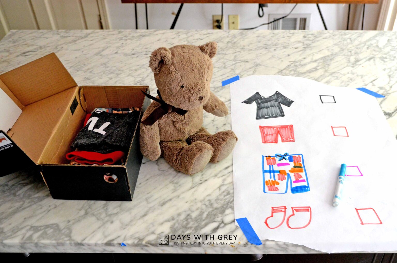 Dress Your Bear: A Self-Help Skill Your Child Will Adore! - Days With Grey