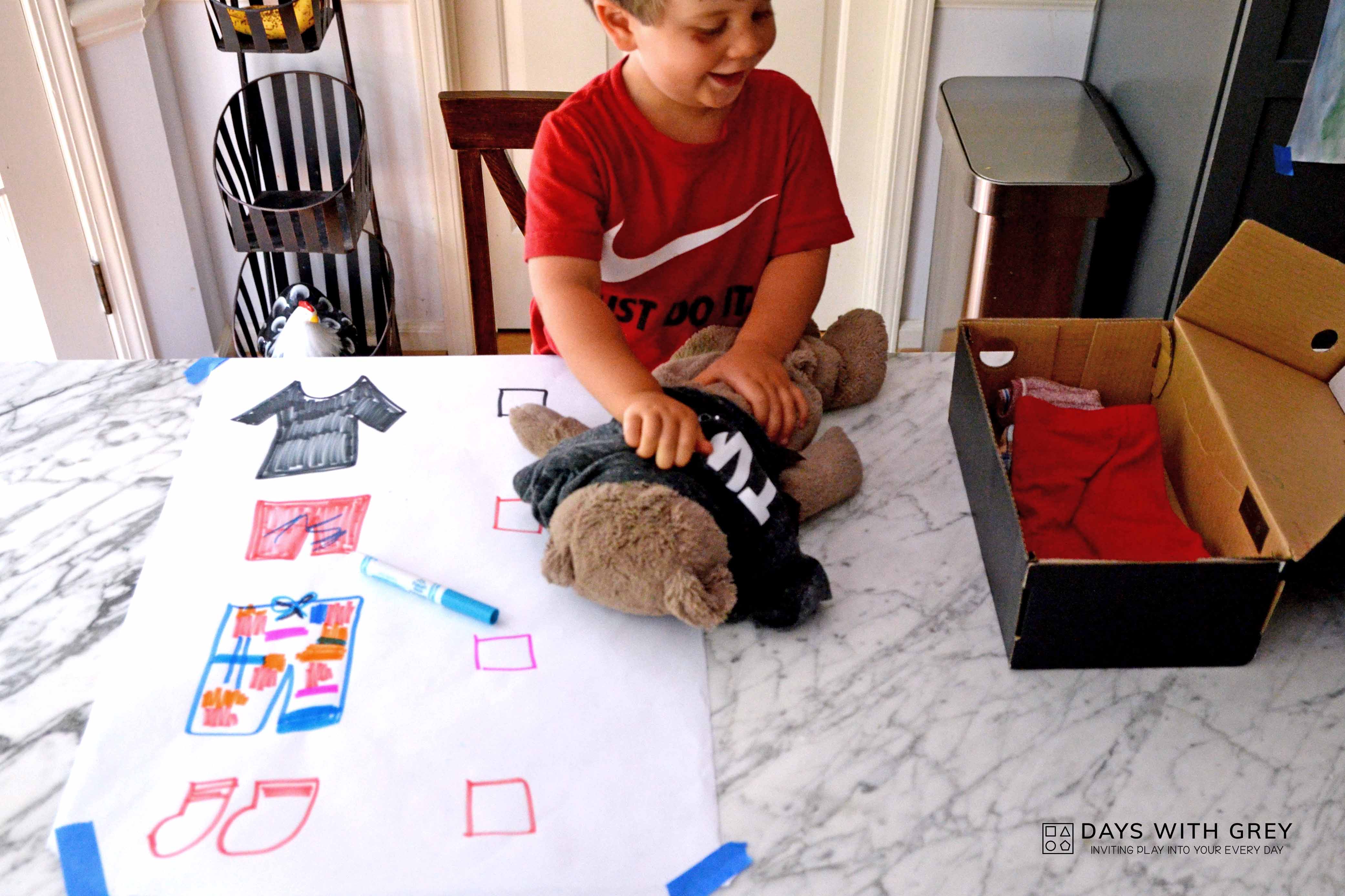 Dress Your Bear: A Self-Help Skill Your Child Will Adore! - Days With Grey