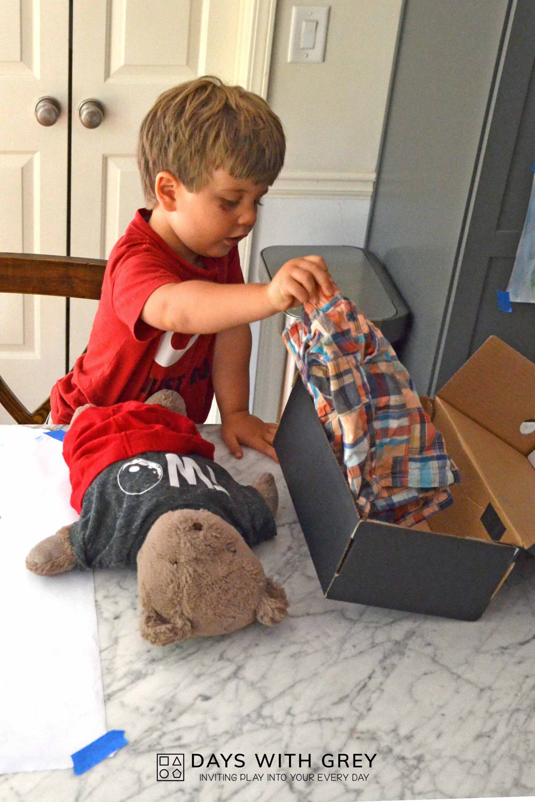 Dress Your Bear: A Self-Help Skill Your Child Will Adore! - Days With Grey